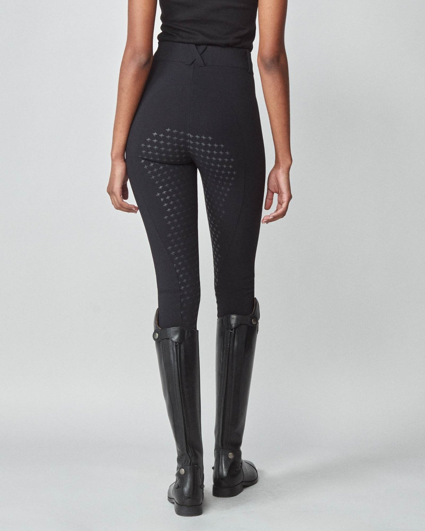 High Rise Compression Riding Breeches Black | Shop now – Yagya