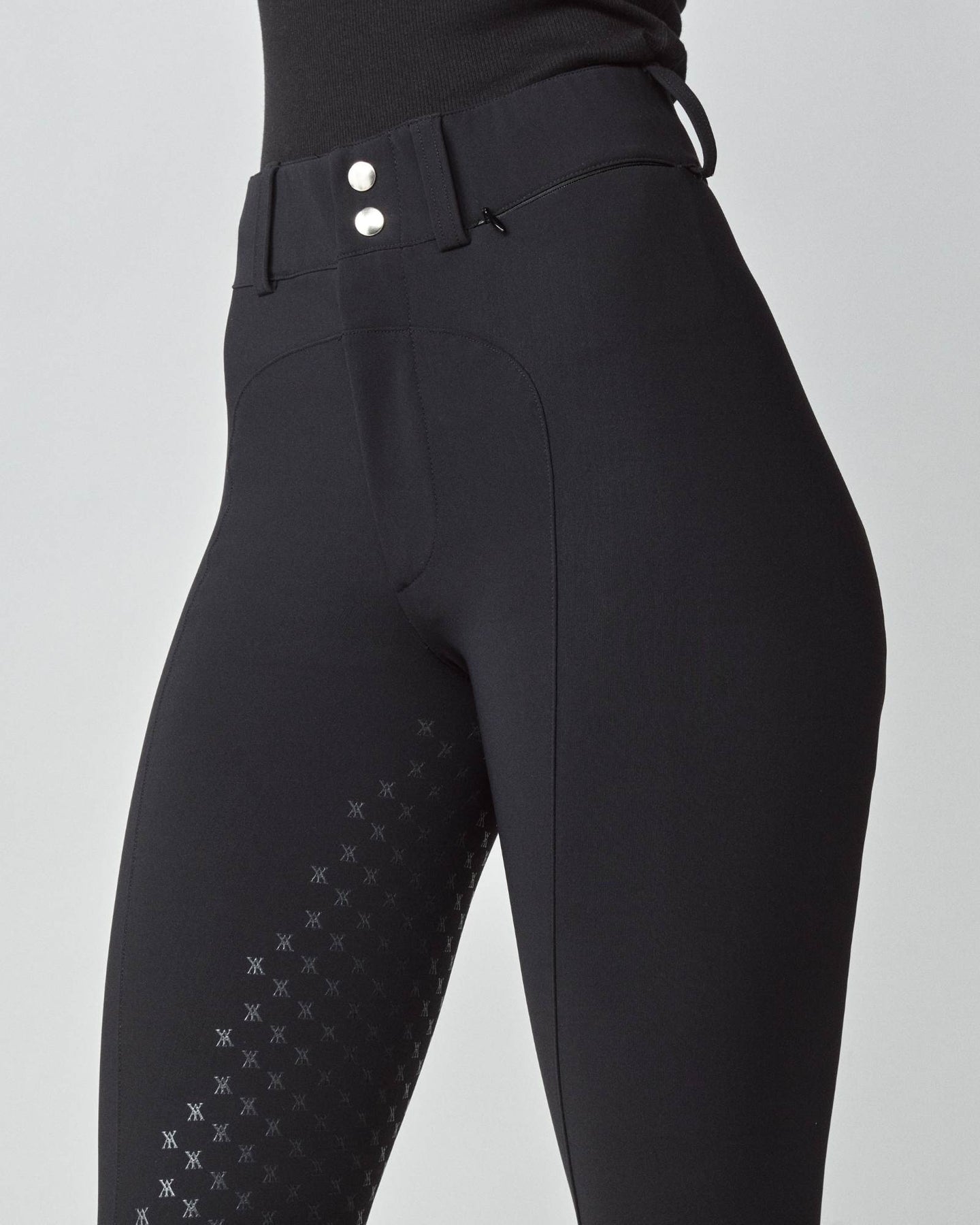 High Rise Compression Riding Breeches Black | Shop now – Yagya