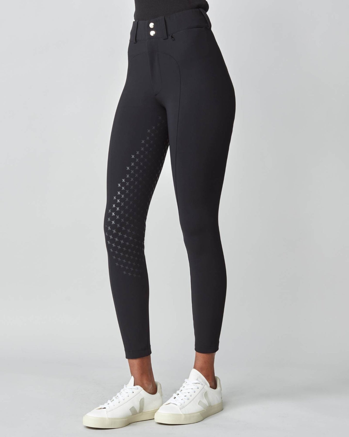 High Rise Compression Riding Breeches Black | Shop now – Yagya