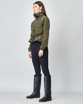 Windproof Riding Jacket Green | Shop now – Yagya
