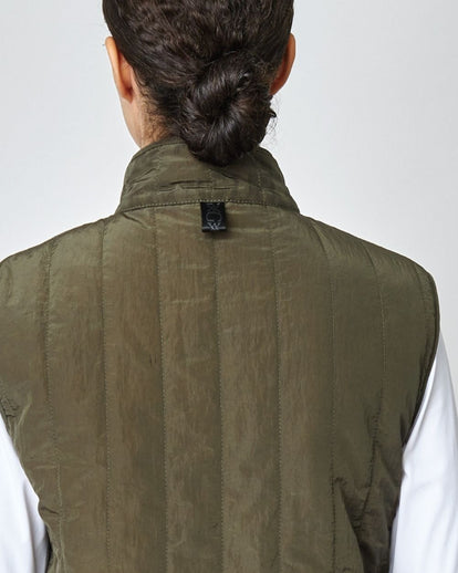 Quilted Riding Vest Green | Shop now – Yagya